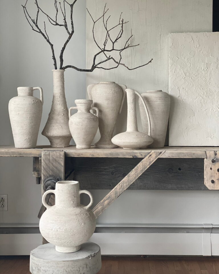 Hand Finished Rustic Vases of the Salvaged Vessel - aêtava